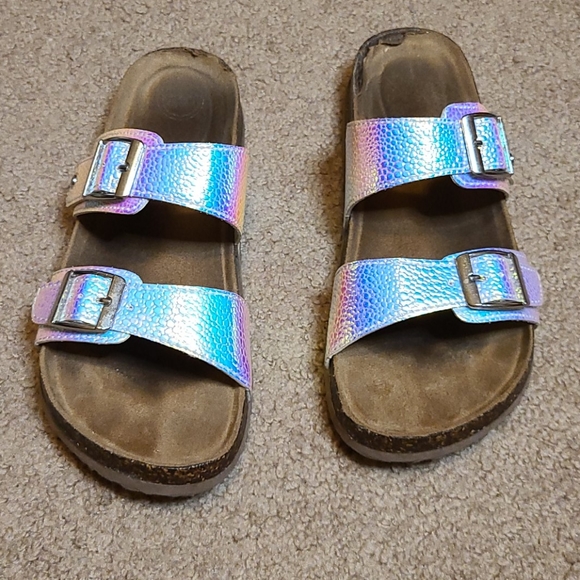 Shoes | Iridescent Sandals | Poshmark